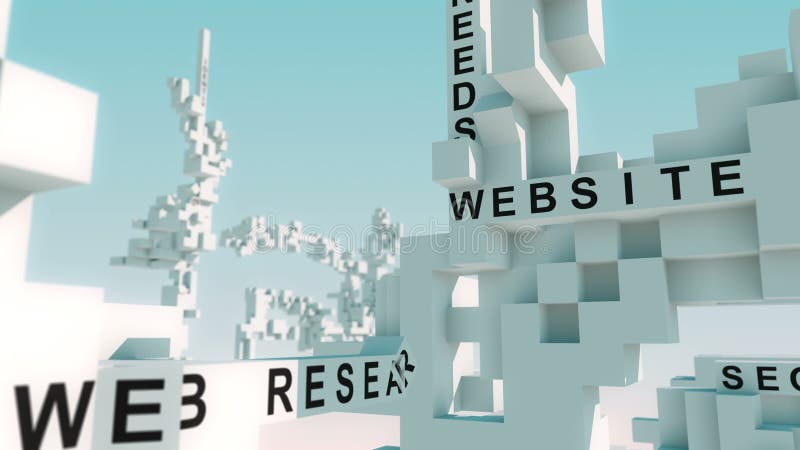 4k Internet Marketing Animated Tag Word Cloud,Text Design Animation ...