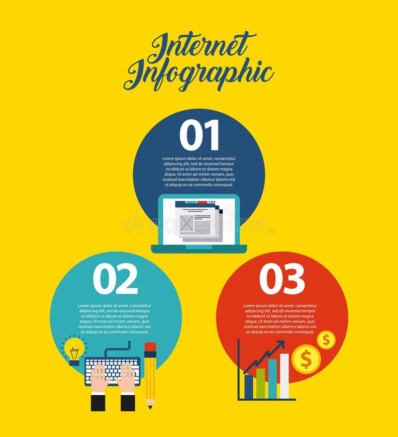 Internet Media Icon. Infographic Design. Vector Graphic Stock ...