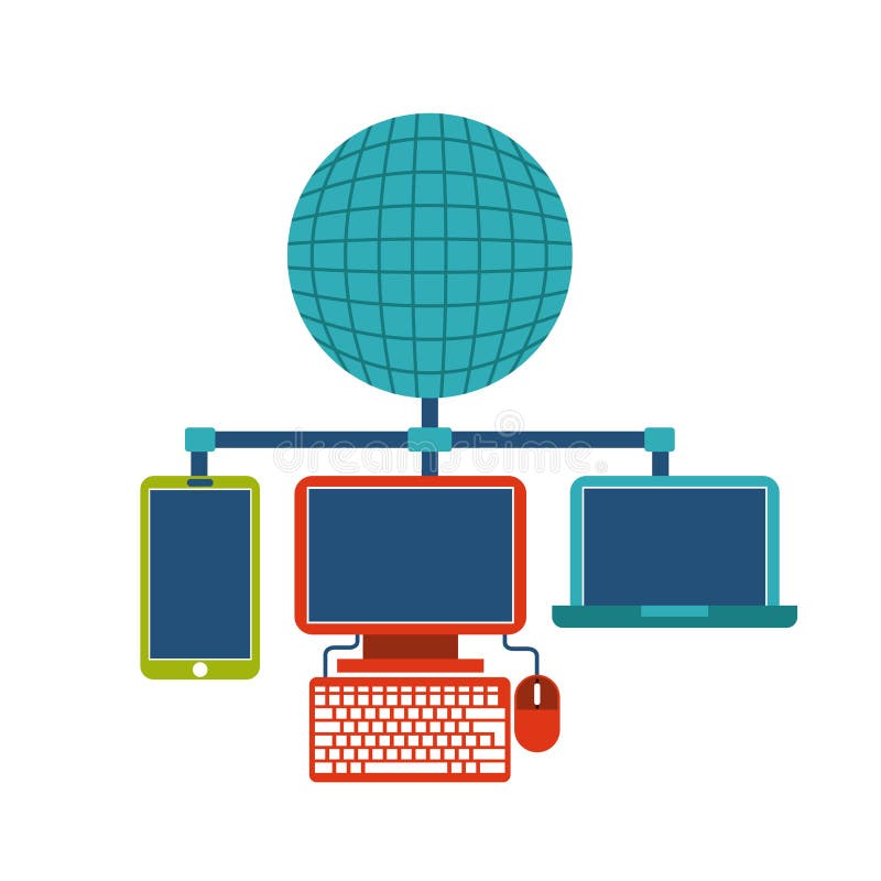 Internet Media Icon. Technology Design. Vector Graphic Stock ...