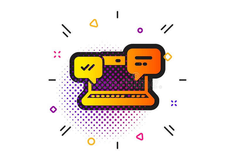 Internet Messages Icon. Chat or Conversation. Vector Stock Vector ...