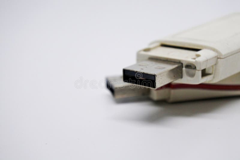 Internet Modem in the Form of a USB Flash Drive Stock Photo - Image of ...