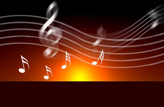 Internet music world notes stock illustration. Illustration of ...