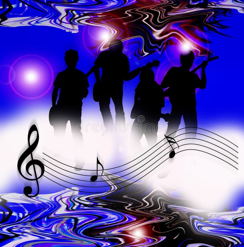 Internet music world notes stock illustration. Illustration of compact ...