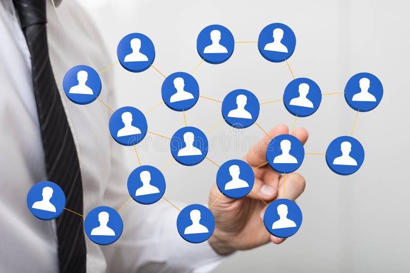 Internet Net and Data Digital Concept Teamwork Stock Photo - Image of ...