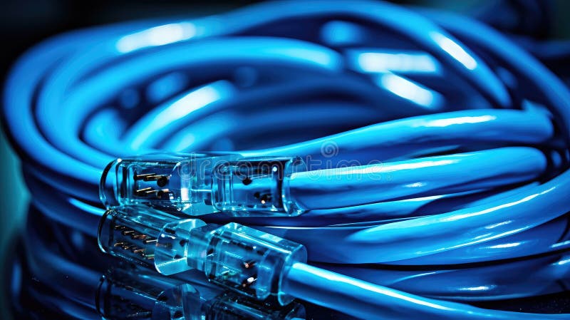 Internet network cable stock illustration. Illustration of secure ...