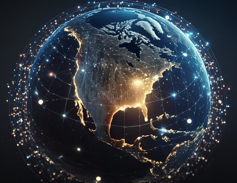 Internet Network for Fast Data Exchange Over America from Space ...