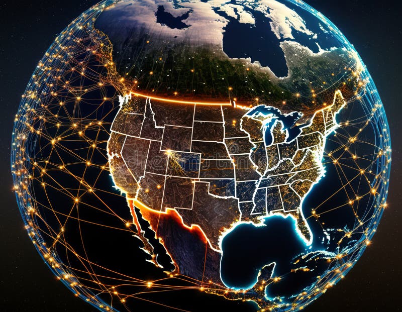 Internet Network for Fast Data Exchange Over America from Space ...