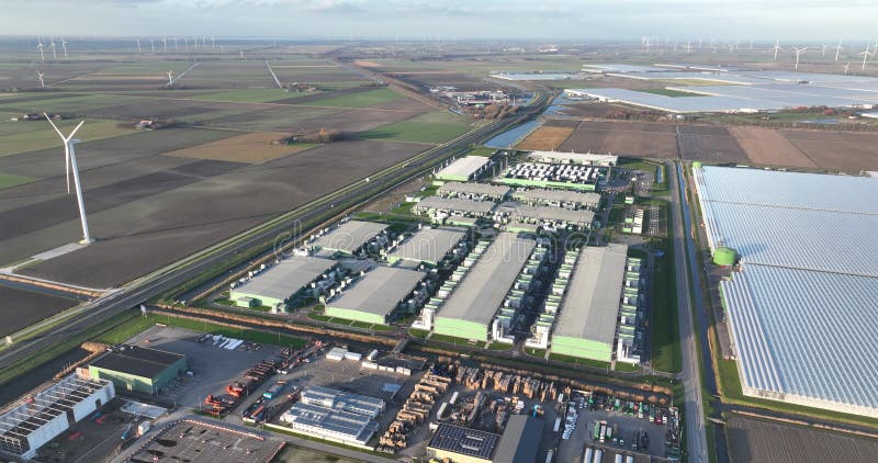 Network Infrastructure: a Close-up View of a Router Hub with Blinking ...