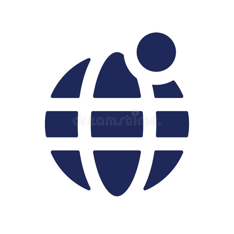 Internet Network Notification Black Glyph Ui Icon Stock Vector ...