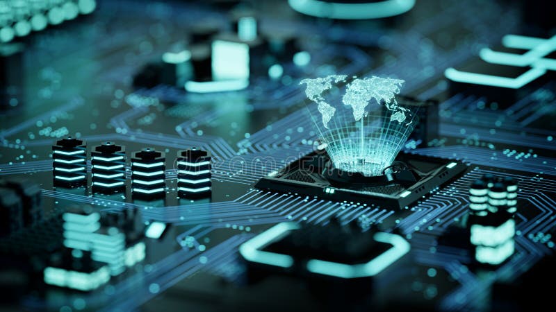 Internet Network Technology Stock Photo - Image of server, city: 222228352