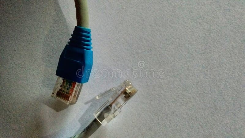 Internet Network Utp Cable To Connect the World Stock Photo - Image of ...