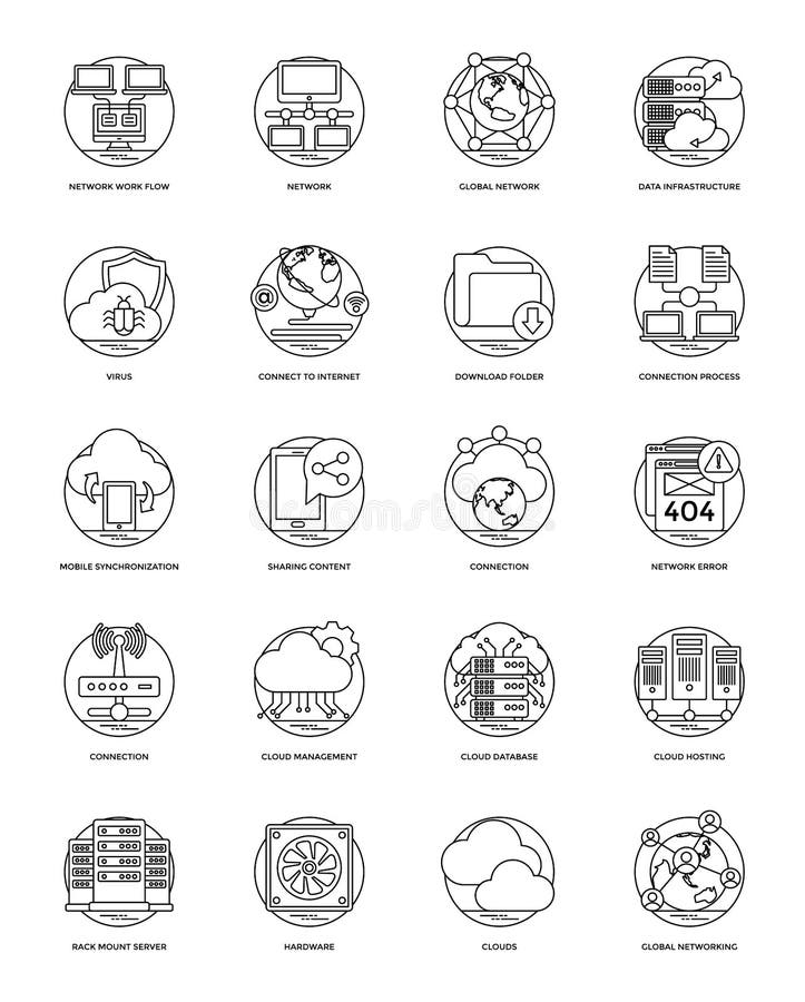Smart City Isometric Icons Pack Stock Illustration - Illustration of ...