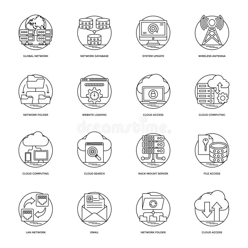Smart City Isometric Icons Pack Stock Illustration - Illustration of ...