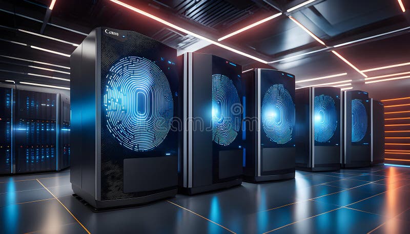 Technologies New Fingerprint Scanning Authorisation Computer Digital ...