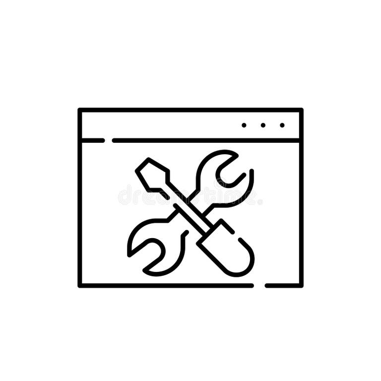 Browser Toolbox Stock Illustrations – 67 Browser Toolbox Stock ...