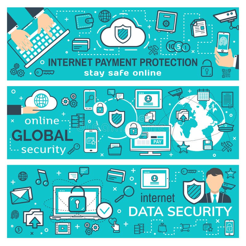 Secure Online Money Transaction Vector Poster Stock Vector ... Secure Online Money Transaction Vector Poster Stock Vector ...