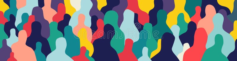 Internet People Abstract Silhouettes ,social Issues Vector Illustration ...