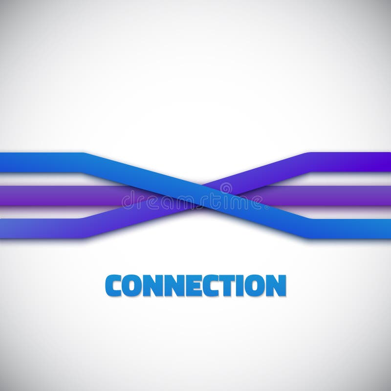 Internet People Connection Lines Vector Background Stock Vector ...
