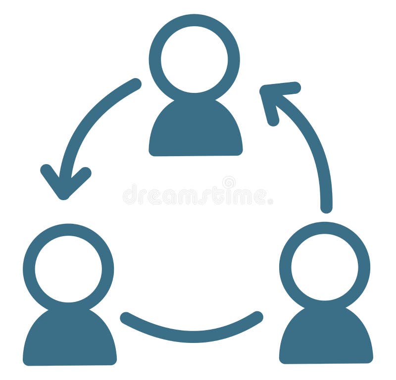 Internet People Flat Vector Illustration Stock Vector - Illustration of ...