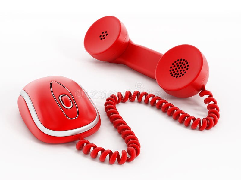Internet phone stock illustration. Illustration of receiver - 46248268