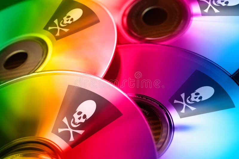 Internet Piracy - Illegal Trademark Abuse - Criminality - DVD Co Stock ...