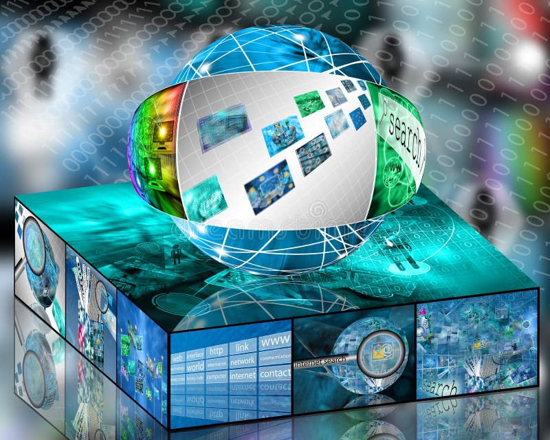 Internet platform stock illustration. Illustration of screen - 53231395