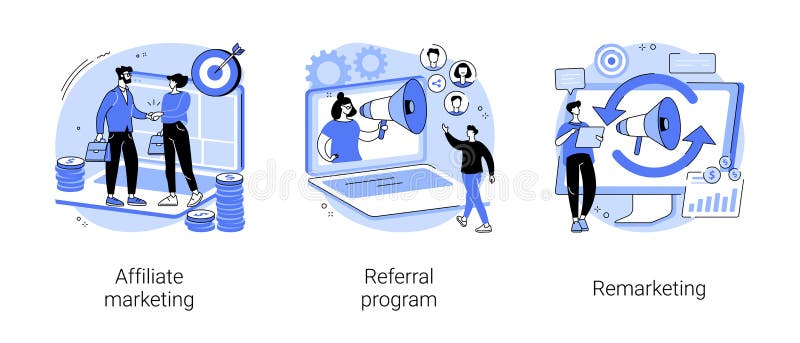 Internet Promotion Strategy Abstract Concept Vector Illustrations ...