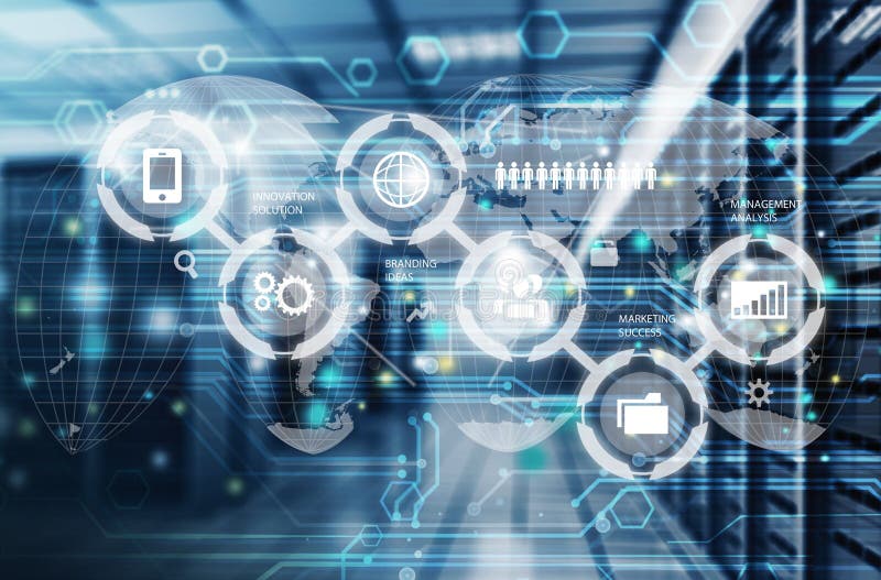 Internet provider stock illustration. Illustration of network - 115251939