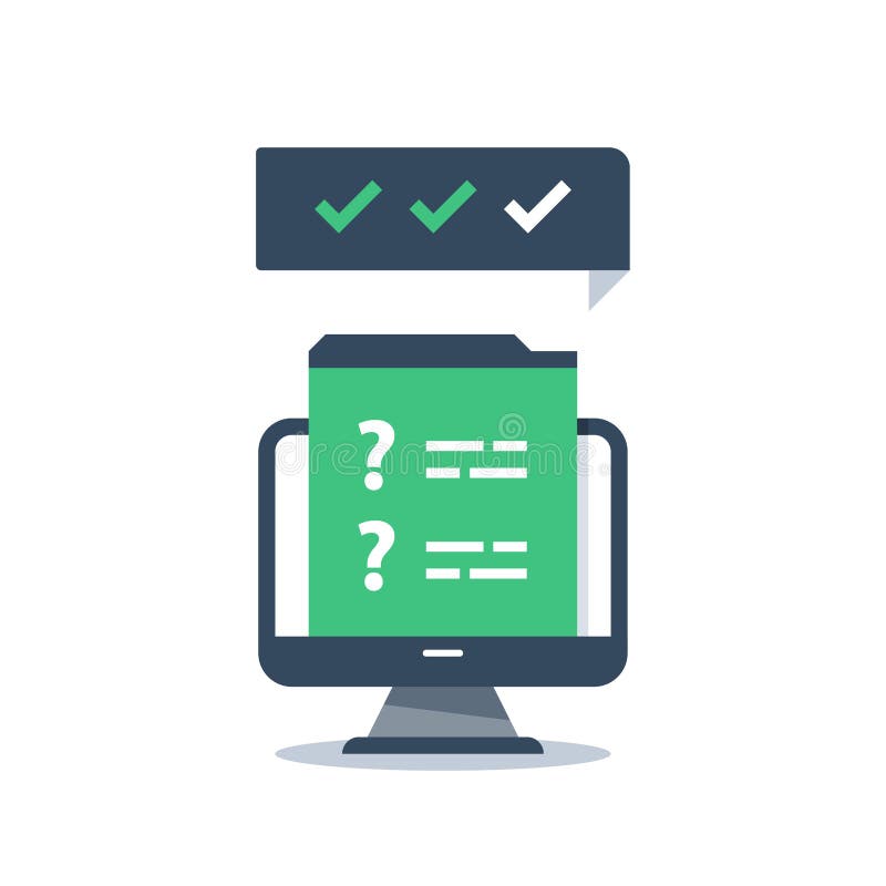 Question Mark Tick Stock Illustrations – 11,436 Question Mark Tick ...