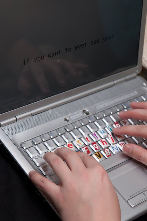Ransom stock image. Image of magazine, paper, hands, making - 17203259