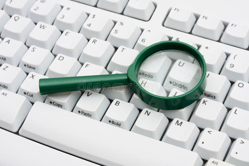 Internetsuche stockfoto. Bild von glas, blick, zeichen - 13253004