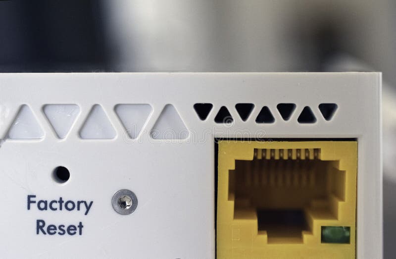 Internet Router Closeup View Stock Image - Image of grid, connected ...