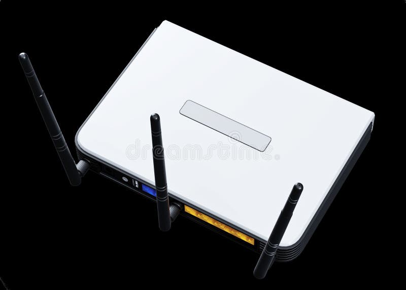 Wireless Router Isolated 3d Model Stock Illustrations – 29 Wireless ...