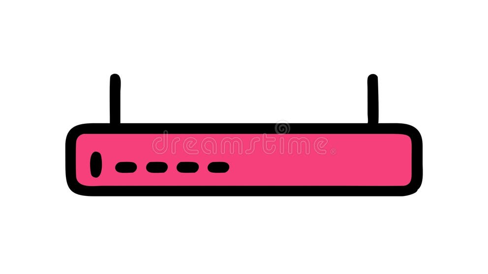 Internet Router Device Vector Icon â€ Network Home Tech, Vector Design ...