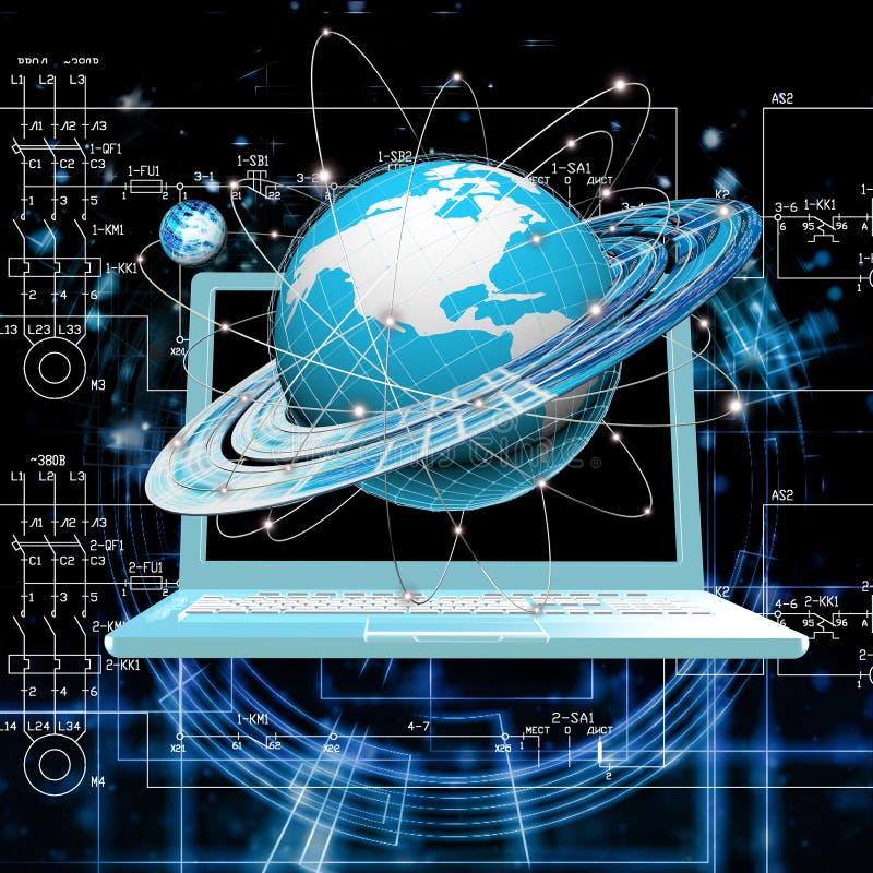 Internet. stock image. Image of globe, connection, blue - 50371469