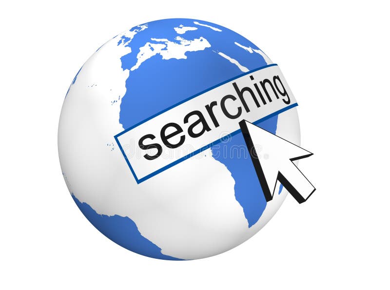 Internet Search stock illustration. Illustration of research - 16866335