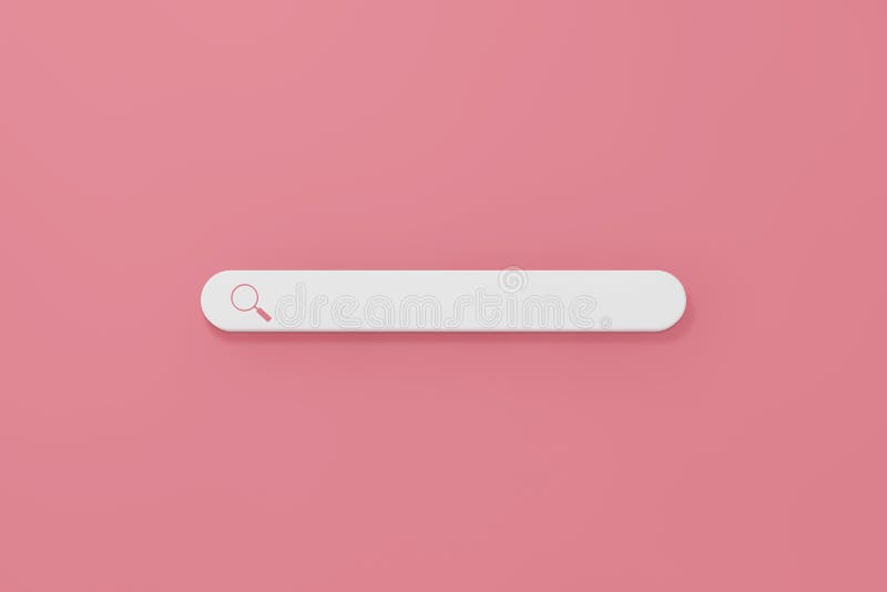 Browser with search button stock illustration. Illustration of button ...