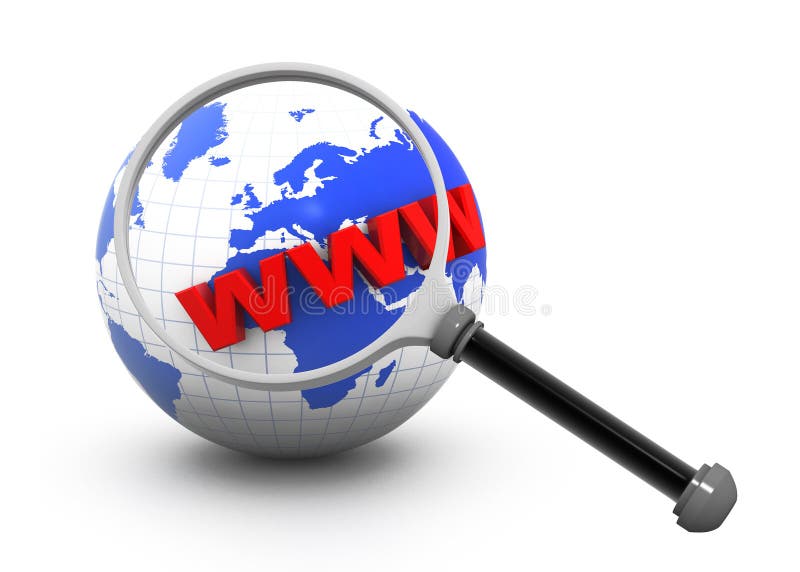 Internet search stock illustration. Illustration of technology - 43040580