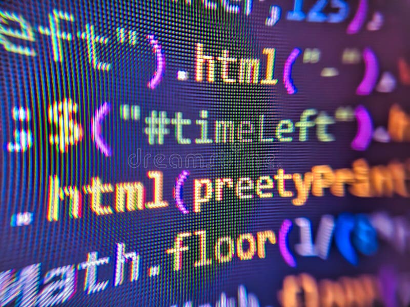 Internet Securit Programming Concept Pattern Programming Code Abstract Screen Developer