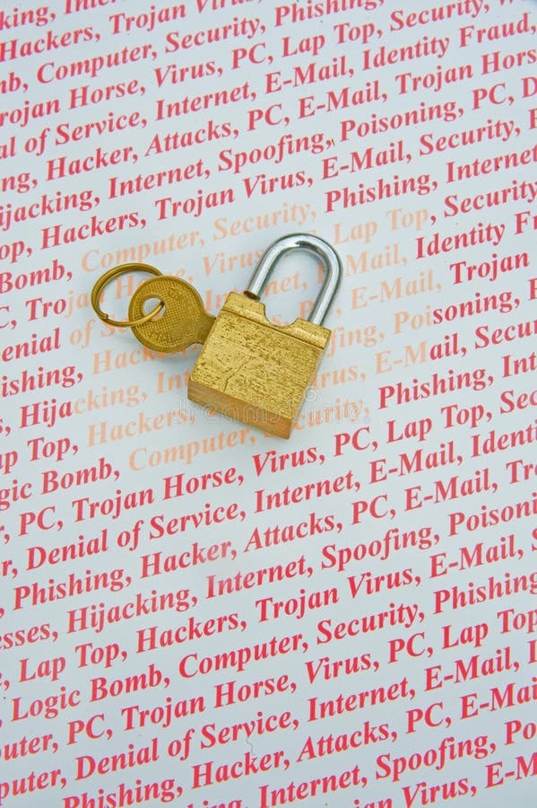 The Key To Internet Security. Stock Photo - Image of internet, details ...
