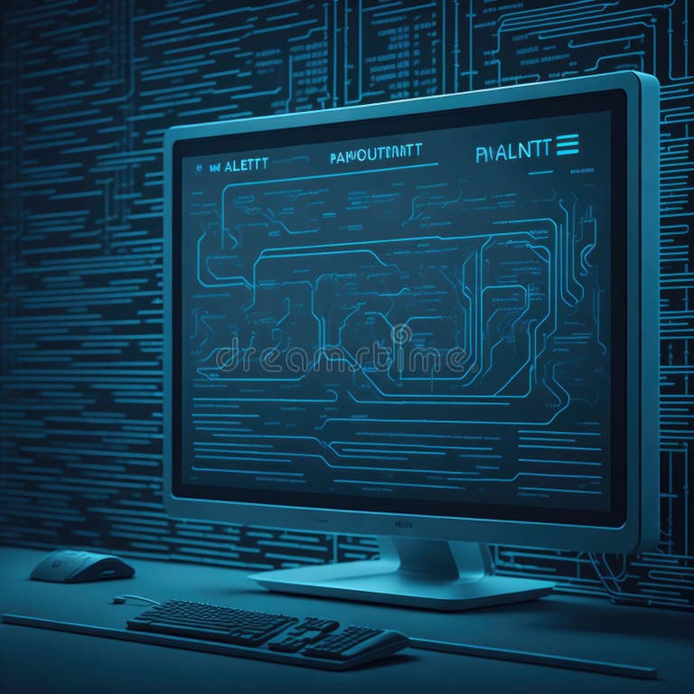 Internet Security Concept, Technology Vulnerable Passwords, Hacking ...