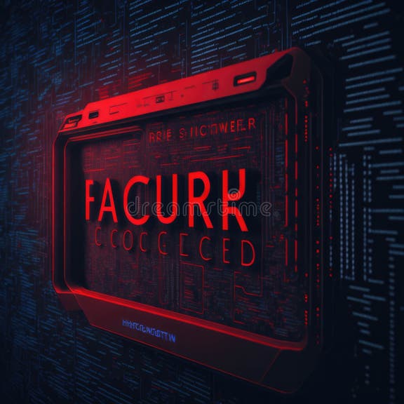 Internet Security Concept, Technology Vulnerable Passwords, Hacking ...