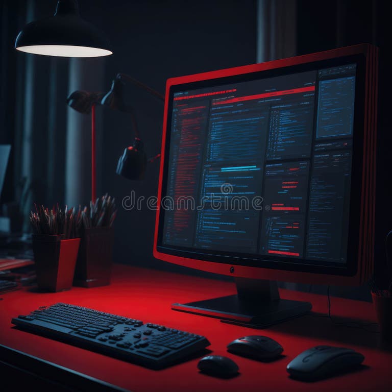 Internet Security Concept, Technology Vulnerable Passwords, Hacking ...