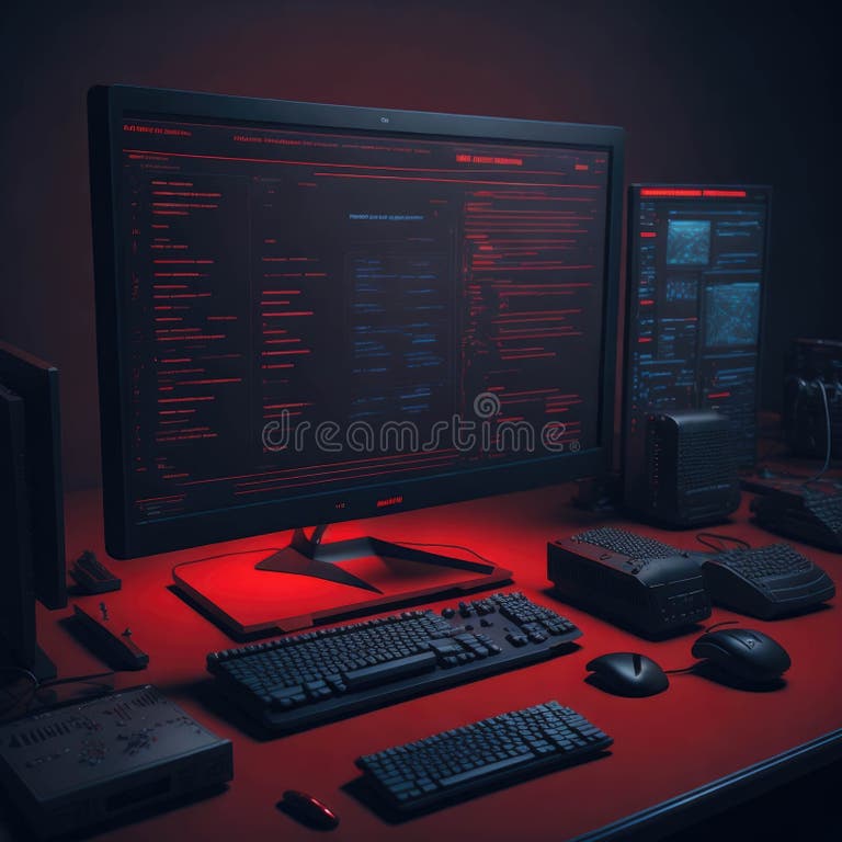 Internet Security Concept, Technology Vulnerable Passwords, Hacking ...