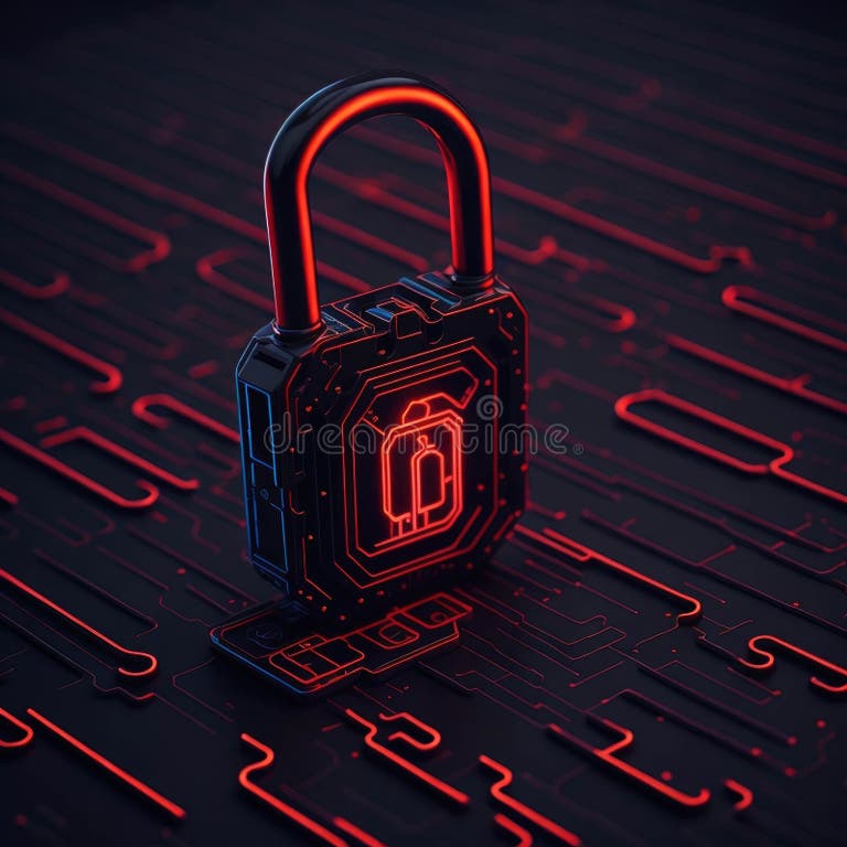 Internet Security Concept, Technology Vulnerable Passwords, Hacking Code, Computer and Smart ...