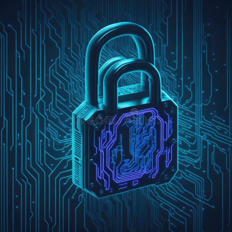 Internet Security Concept, Technology Vulnerable Passwords, Hacking ...