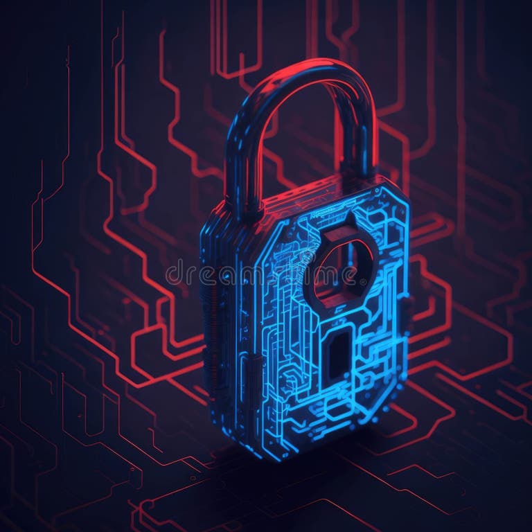 Internet Security Concept, Technology Vulnerable Passwords, Hacking Code, Computer and Smart ...