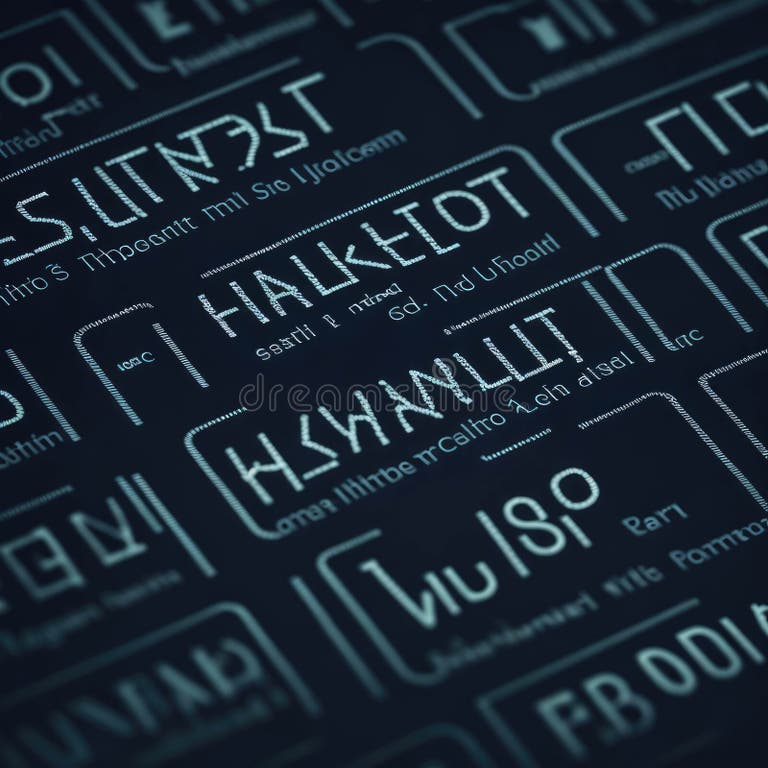 Internet Security Concept, Technology Vulnerable Passwords, Hacking ...