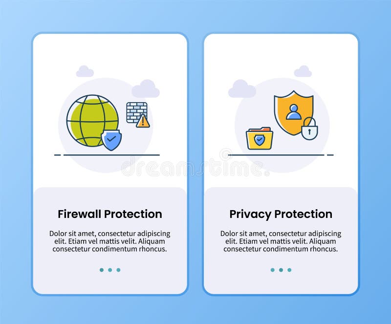 Internet Security Firewall Protection and Privacy Protection Onboarding ...