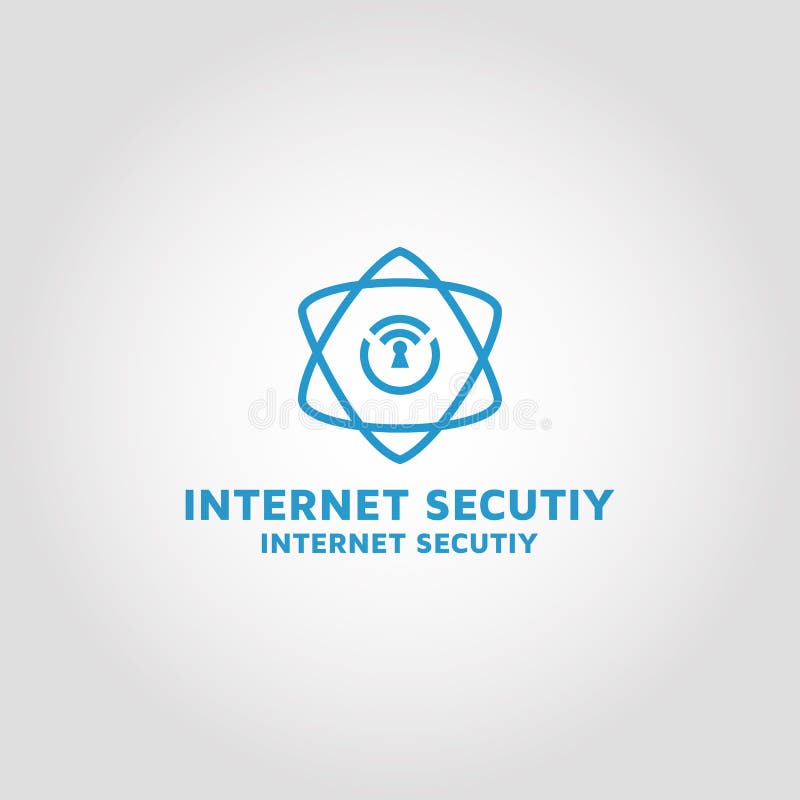 Cyber Security Logo Design Template Idea and Inspiration. Stock Vector ...